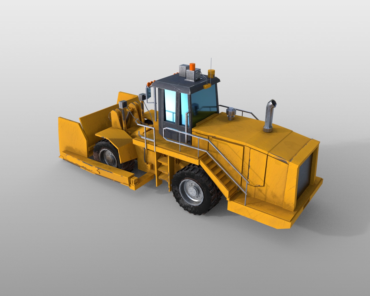 Wheel Dozer 3d model by TurboCG | 3DOcean