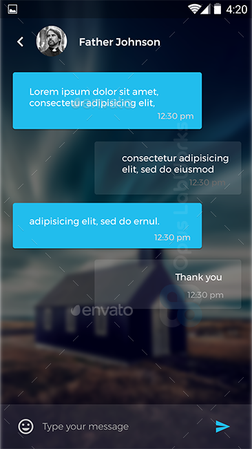 Church App UI Kit| Community App UI Kit| Temple App UI Kit| Scholar App ...
