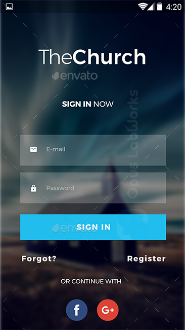 Church App UI Kit| Community App UI Kit| Temple App UI Kit| Scholar App ...