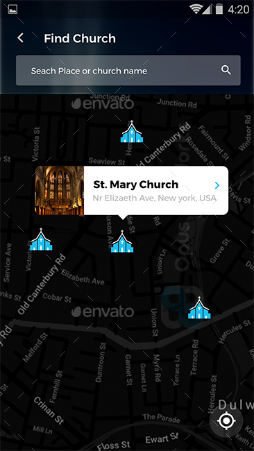 Church App UI Kit| Community App UI Kit| Temple App UI Kit| Scholar App ...