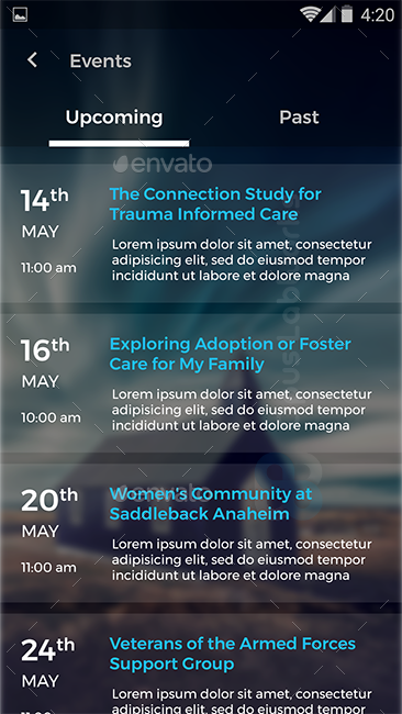 Church App UI Kit| Community App UI Kit| Temple App UI Kit| Scholar App ...