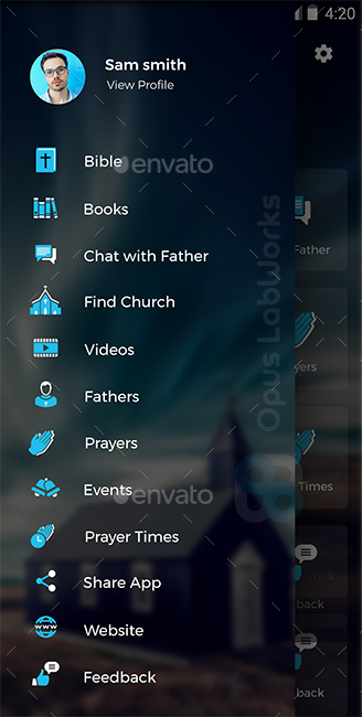 Church App UI Kit| Community App UI Kit| Temple App UI Kit| Scholar App ...
