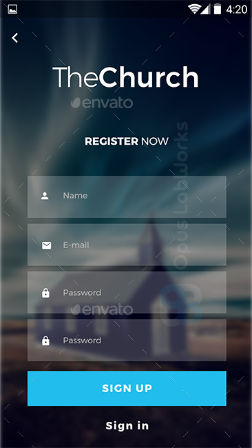 Church App UI Kit| Community App UI Kit| Temple App UI Kit| Scholar App ...
