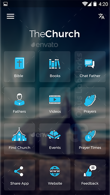 Church App UI Kit| Community App UI Kit| Temple App UI Kit| Scholar App ...