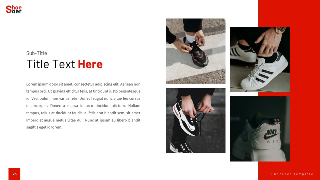 Shoesoer Footwear Keynote Template, Presentation Templates | GraphicRiver