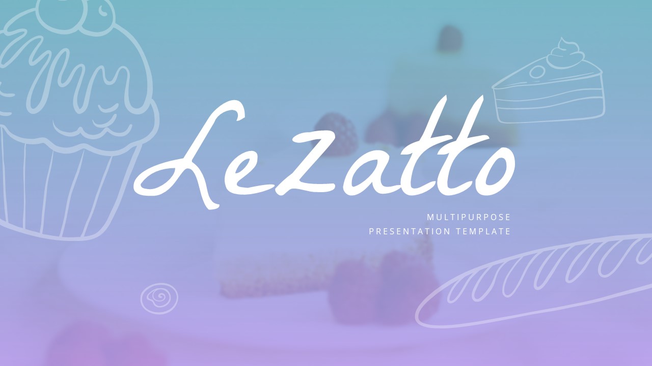Lezatto Dessert Keynote Template, Presentation Templates | GraphicRiver