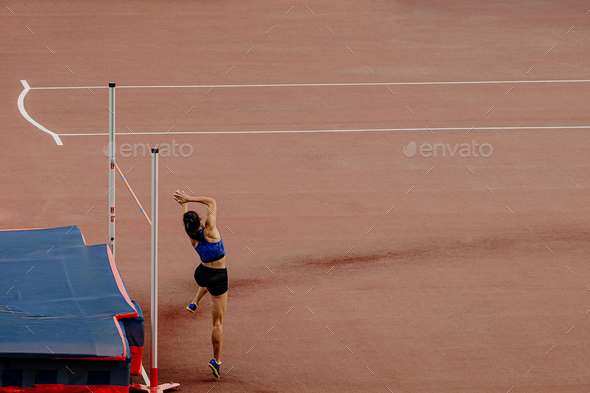 high jump girl athlete Stock Photo by realsportsphotos | PhotoDune