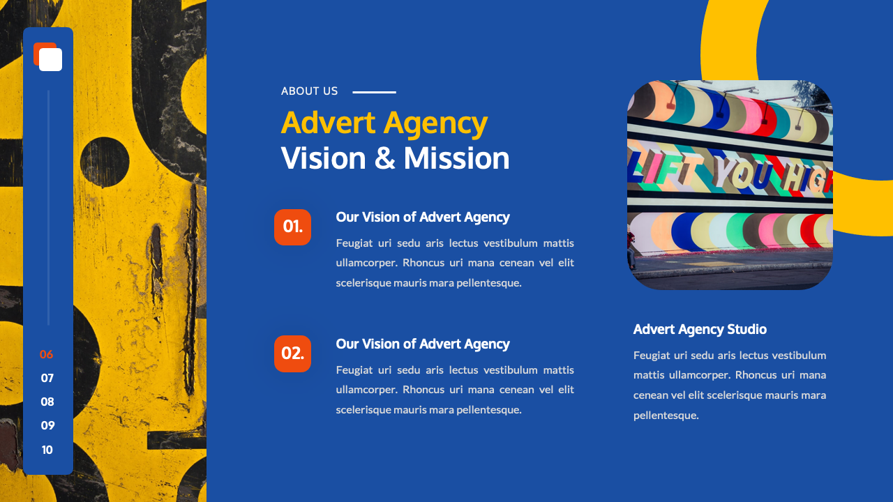 Advert - Advertising Marketing Google Slides Template, Presentation ...