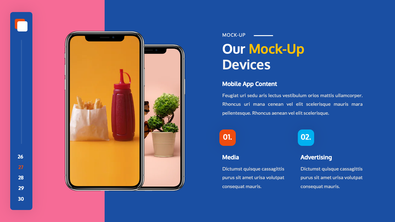 Advert - Advertising Marketing Keynote Template, Presentation Templates