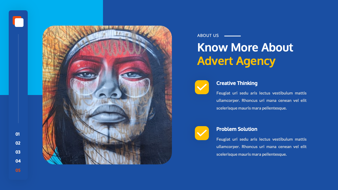 Advert - Advertising Marketing PowerPoint Template, Presentation Templates