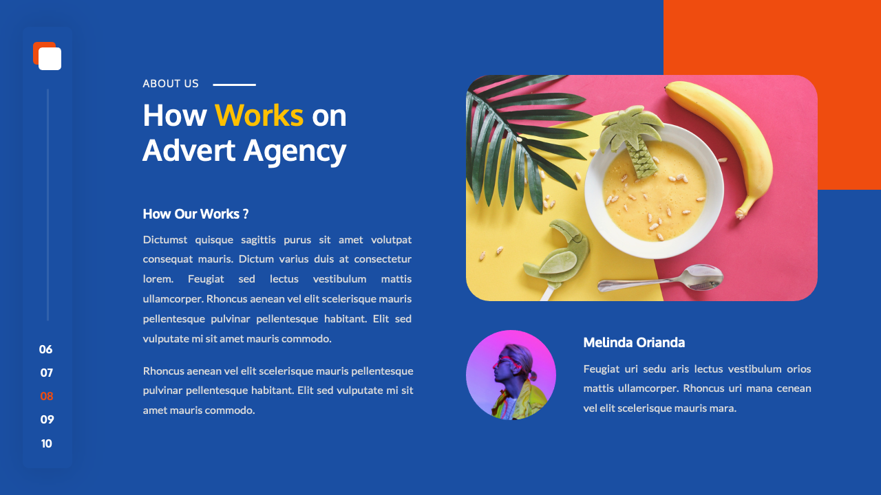 Advert - Advertising Marketing PowerPoint Template, Presentation Templates