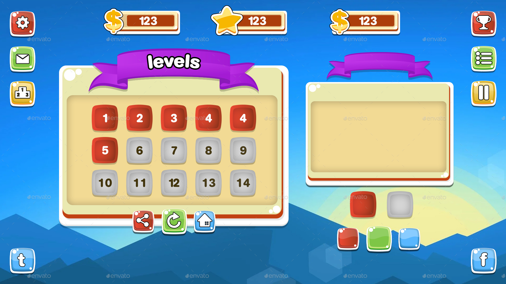 2D fantasy game kit, Game Assets | GraphicRiver