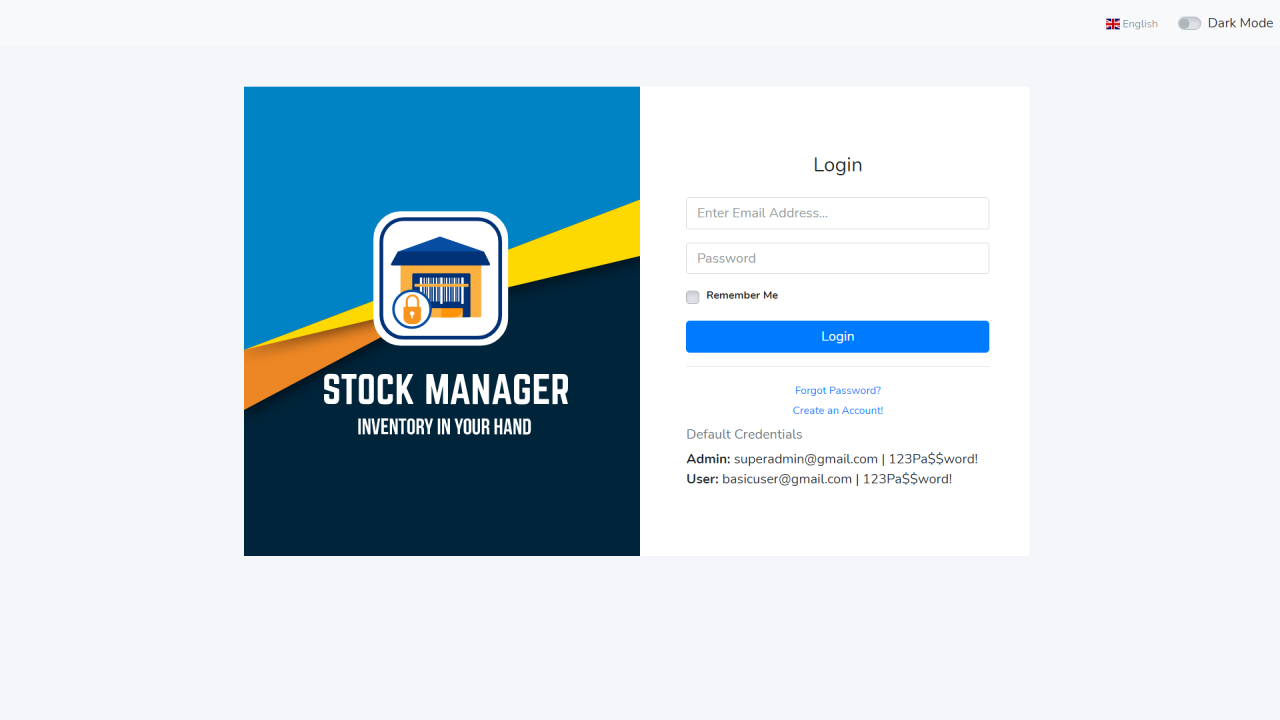 Stock Manager - Inventory Management Application With SaaS Feature by ...