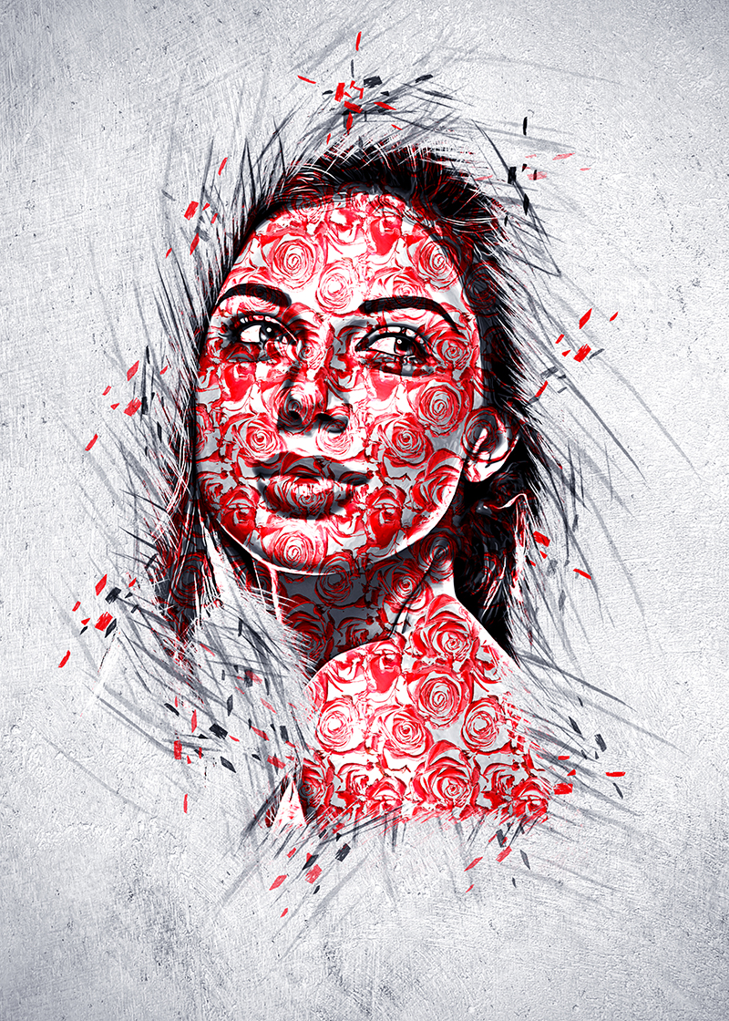 Sketch Abstract Photoshop Action, Add-ons | GraphicRiver