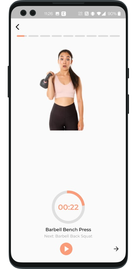 Home Workout Fitness Android App Template + iOS App Template | Flutter ...