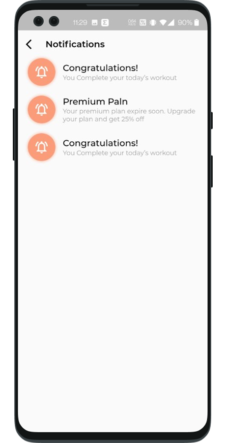 Home Workout Fitness Android App Template + iOS App Template | Flutter ...