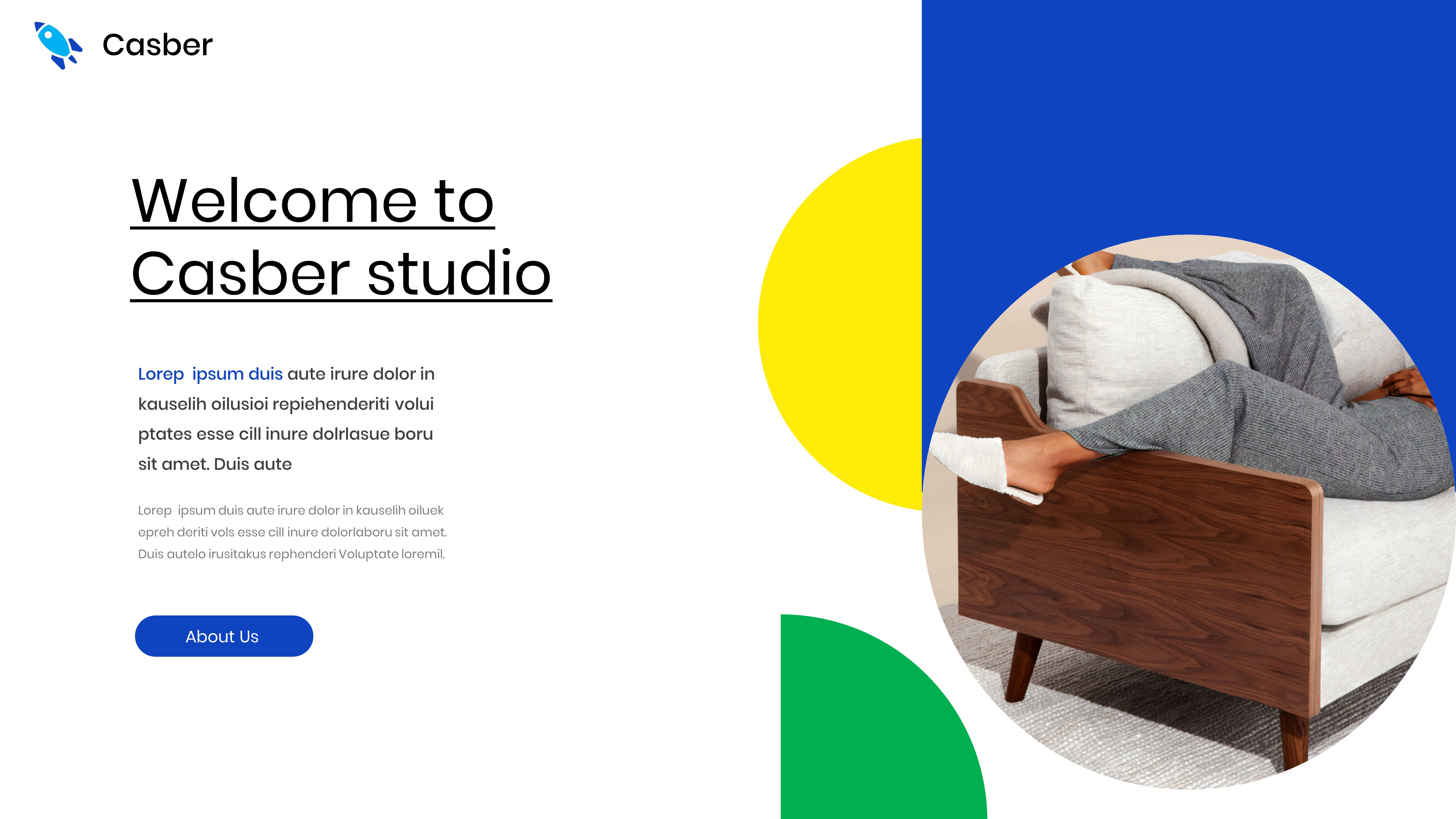Casper – Business PowerPoint Template, Presentation Templates ...