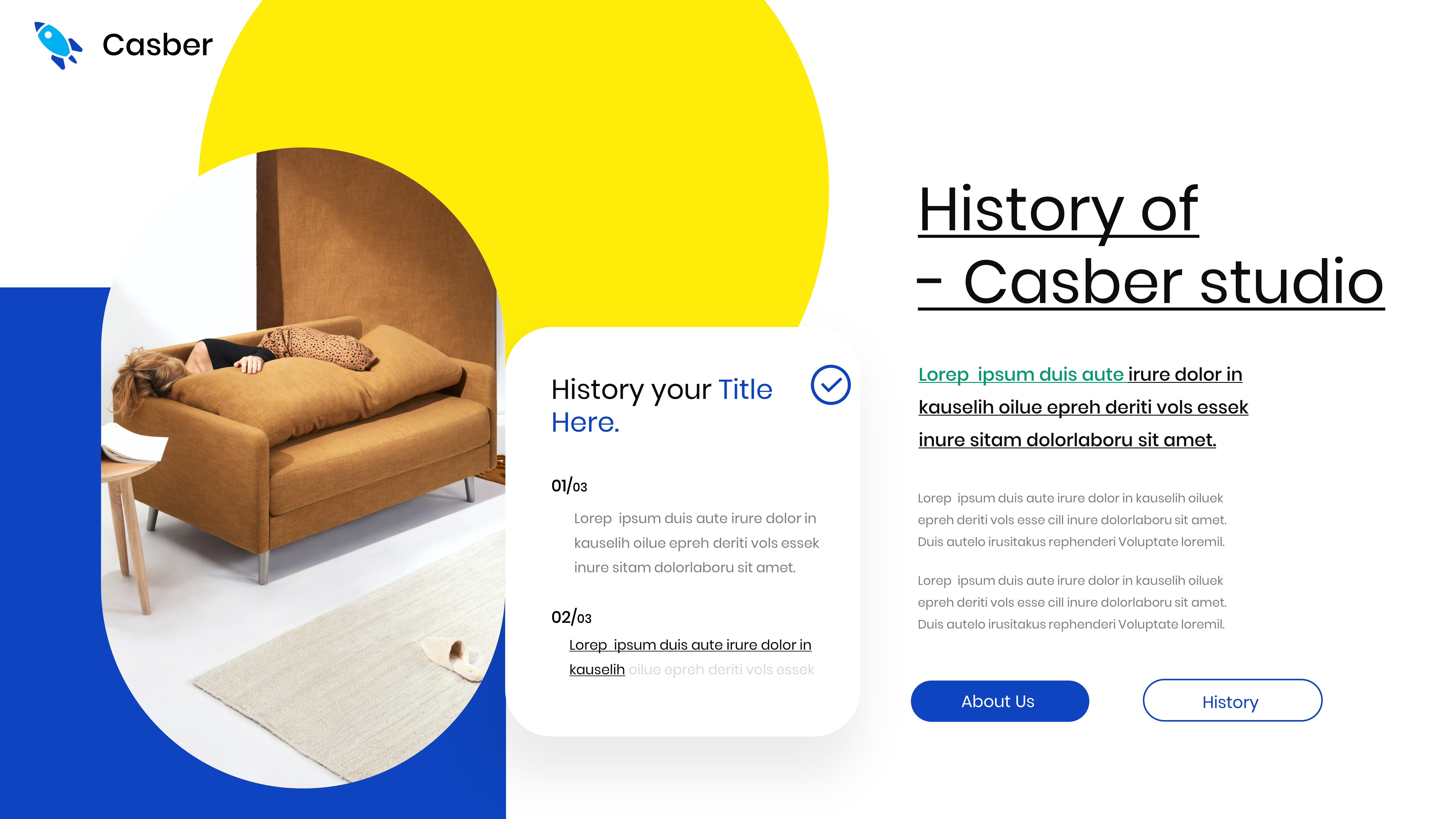 Casper – Business PowerPoint Template, Presentation Templates ...