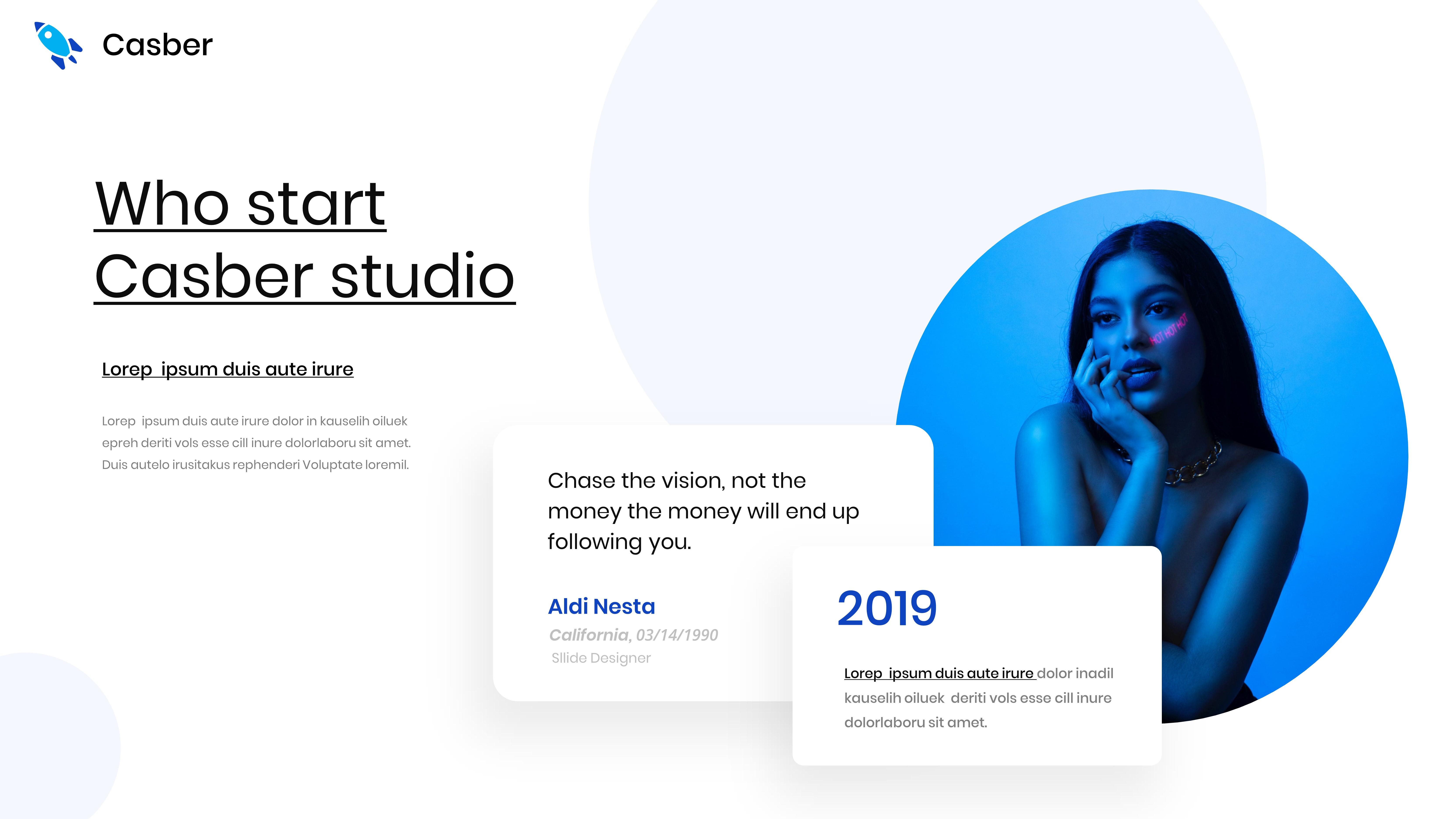 Casper – Business PowerPoint Template, Presentation Templates ...