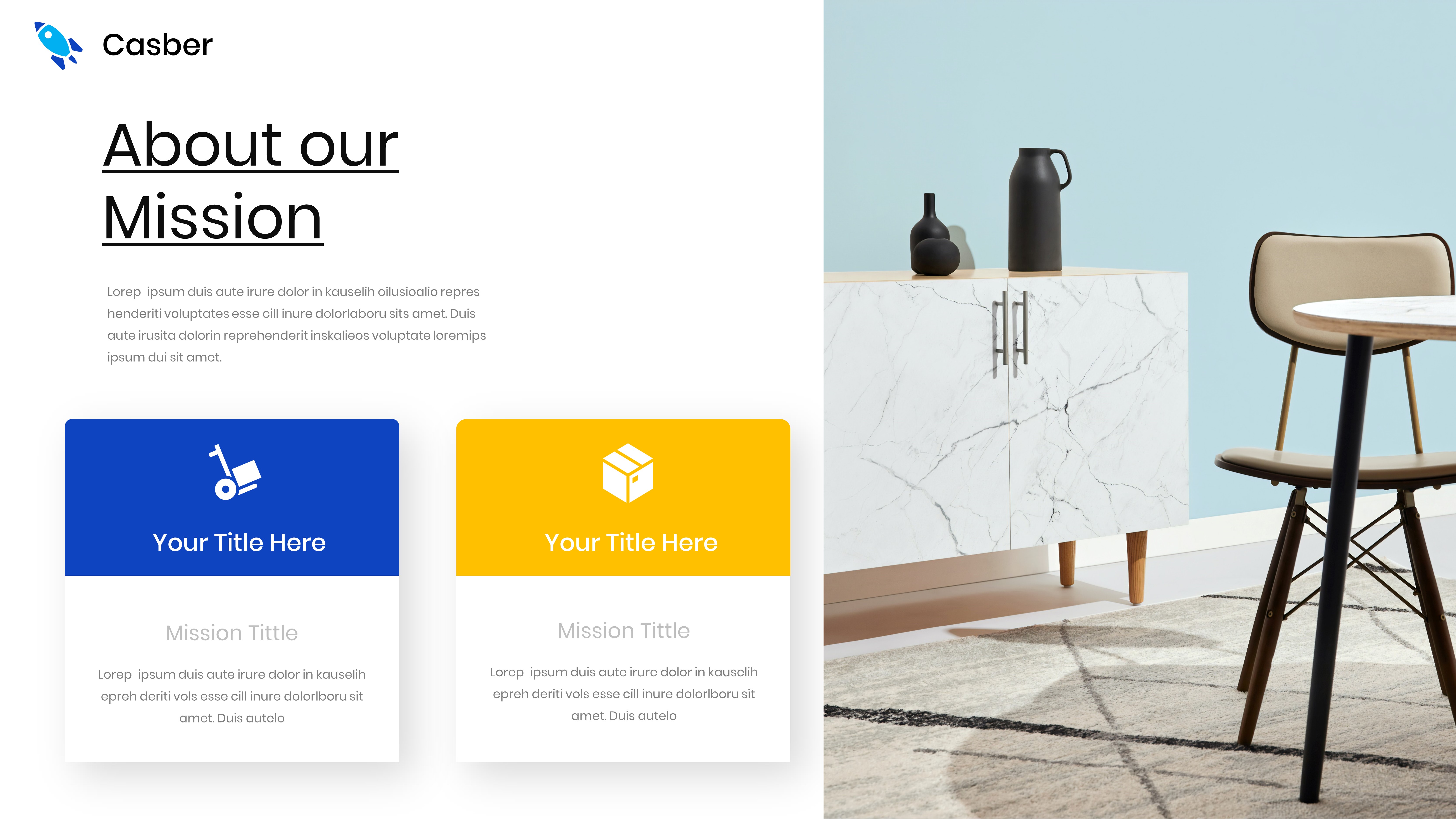 Casper – Business PowerPoint Template, Presentation Templates ...