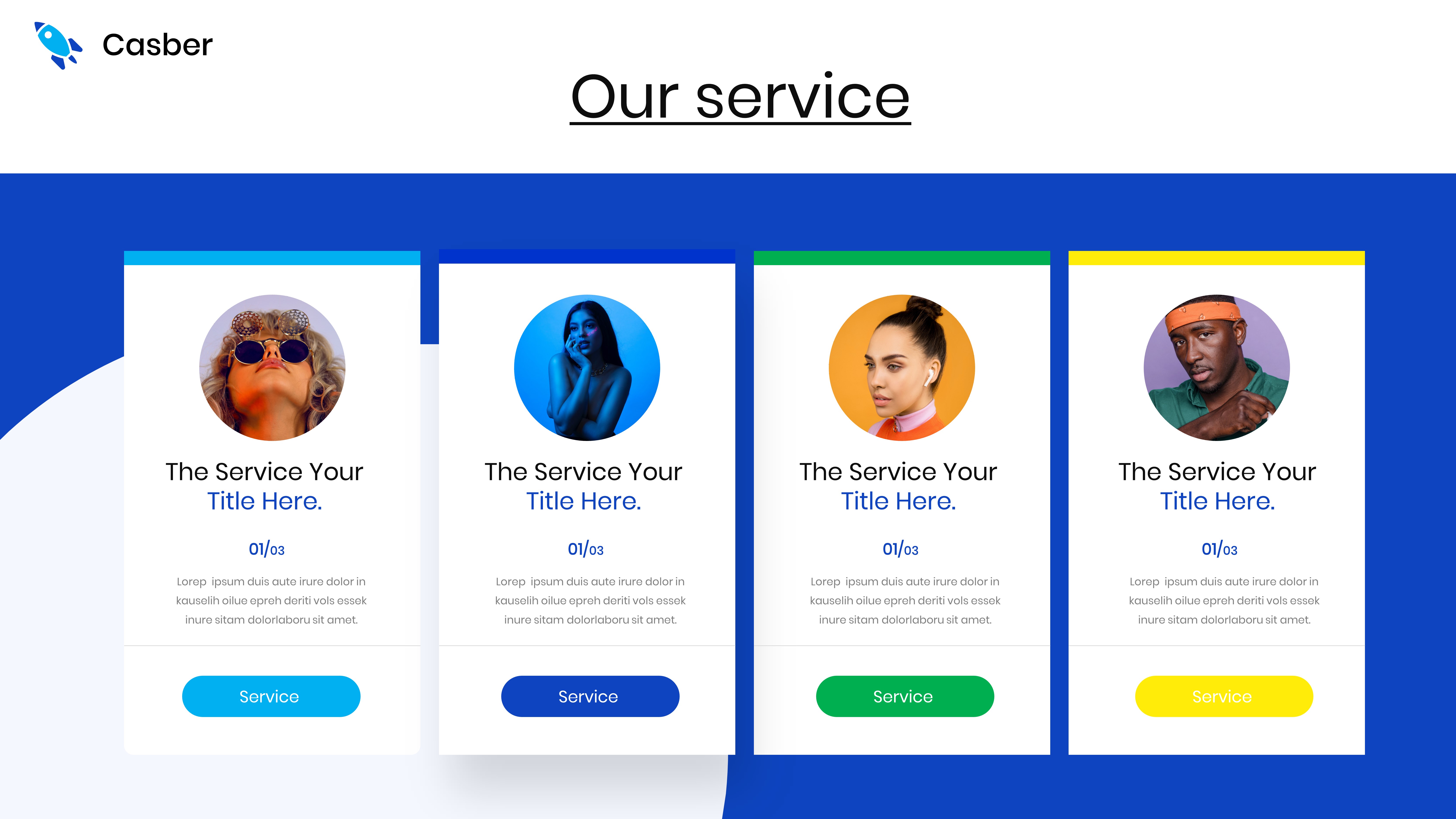 Casper – Business PowerPoint Template, Presentation Templates ...