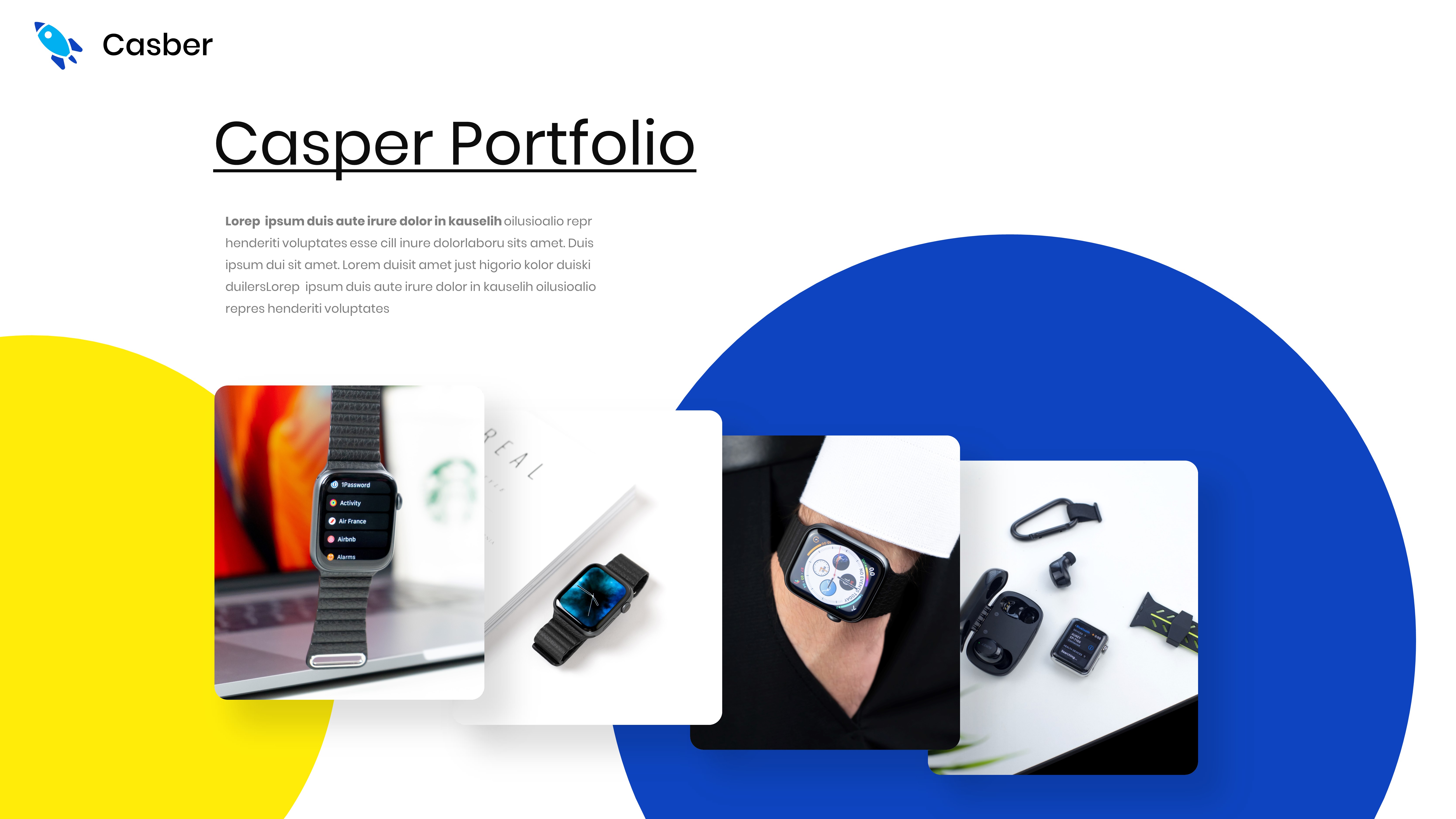 Casper – Business PowerPoint Template, Presentation Templates ...