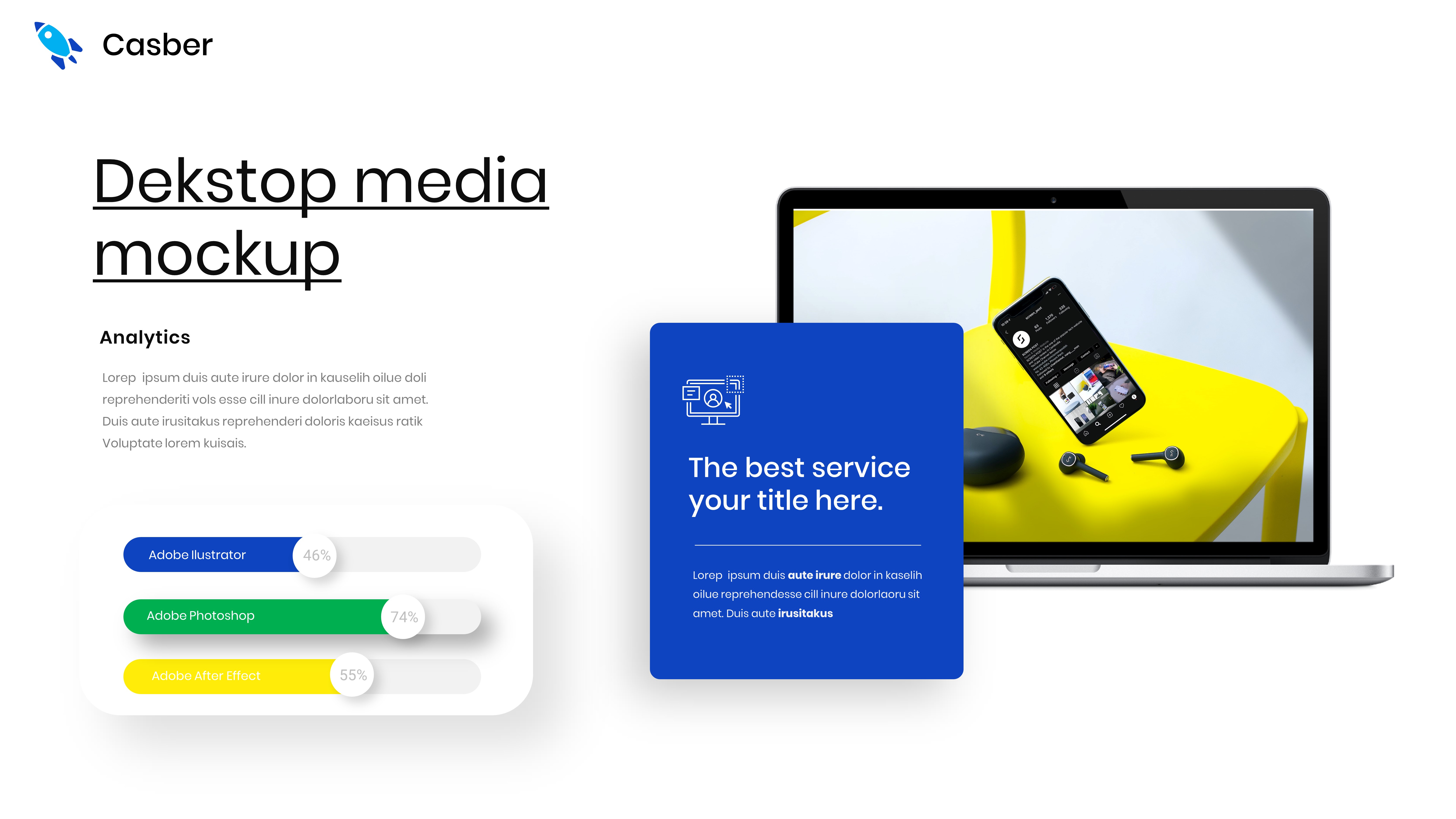 Casper – Business PowerPoint Template, Presentation Templates ...