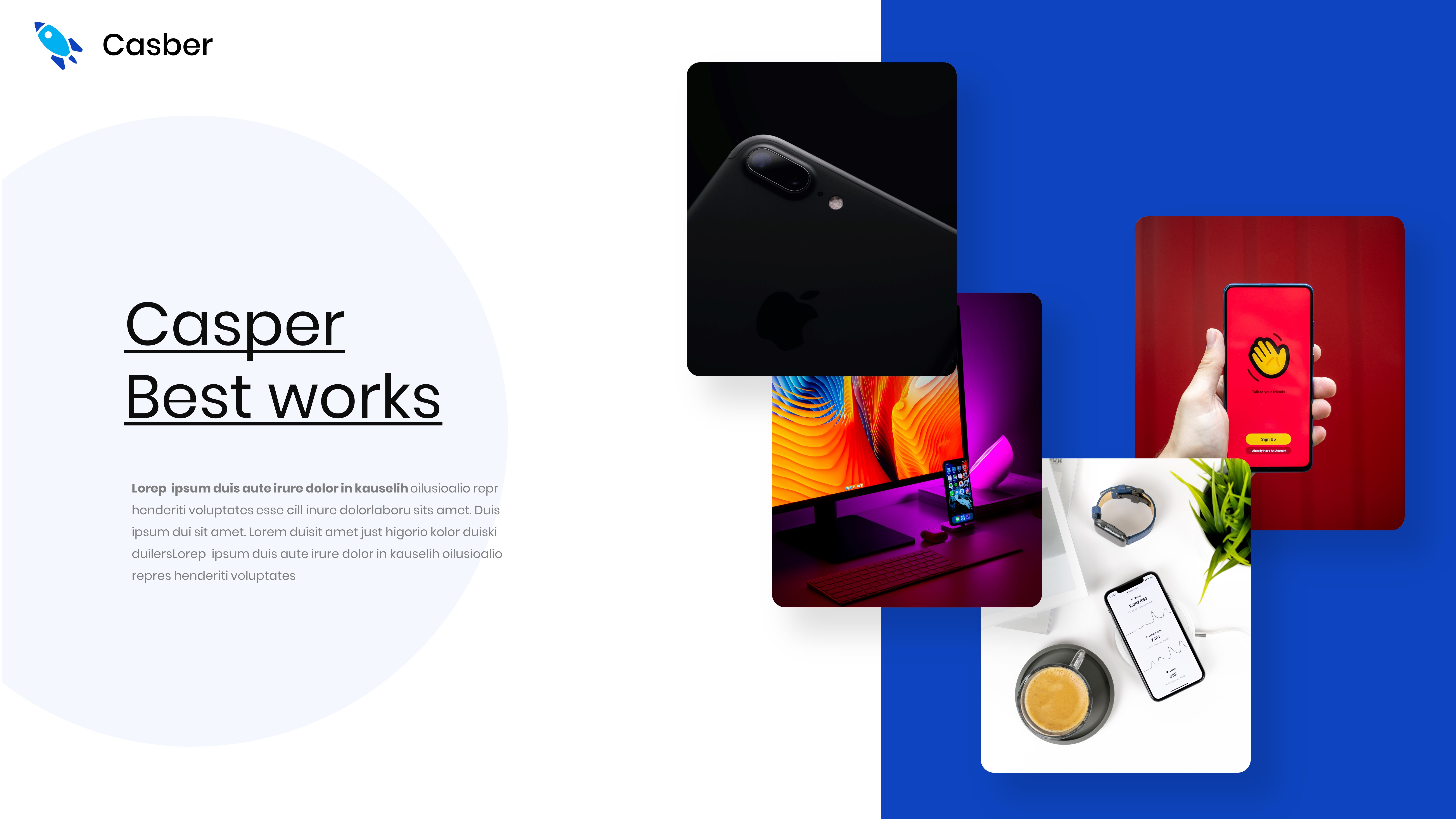 Casper – Business Google Slides Template, Presentation Templates ...