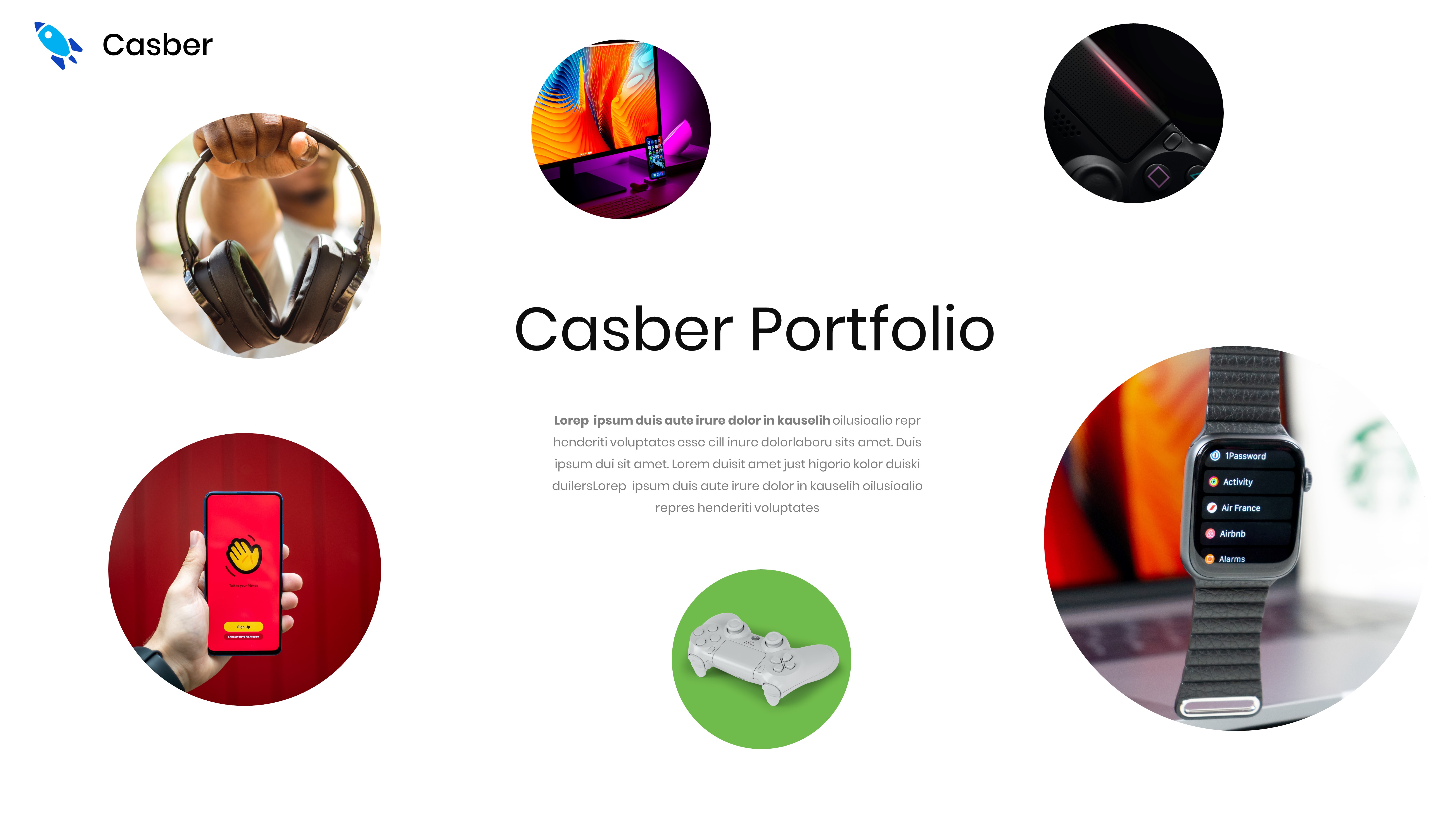 Casper – Business Google Slides Template, Presentation Templates ...