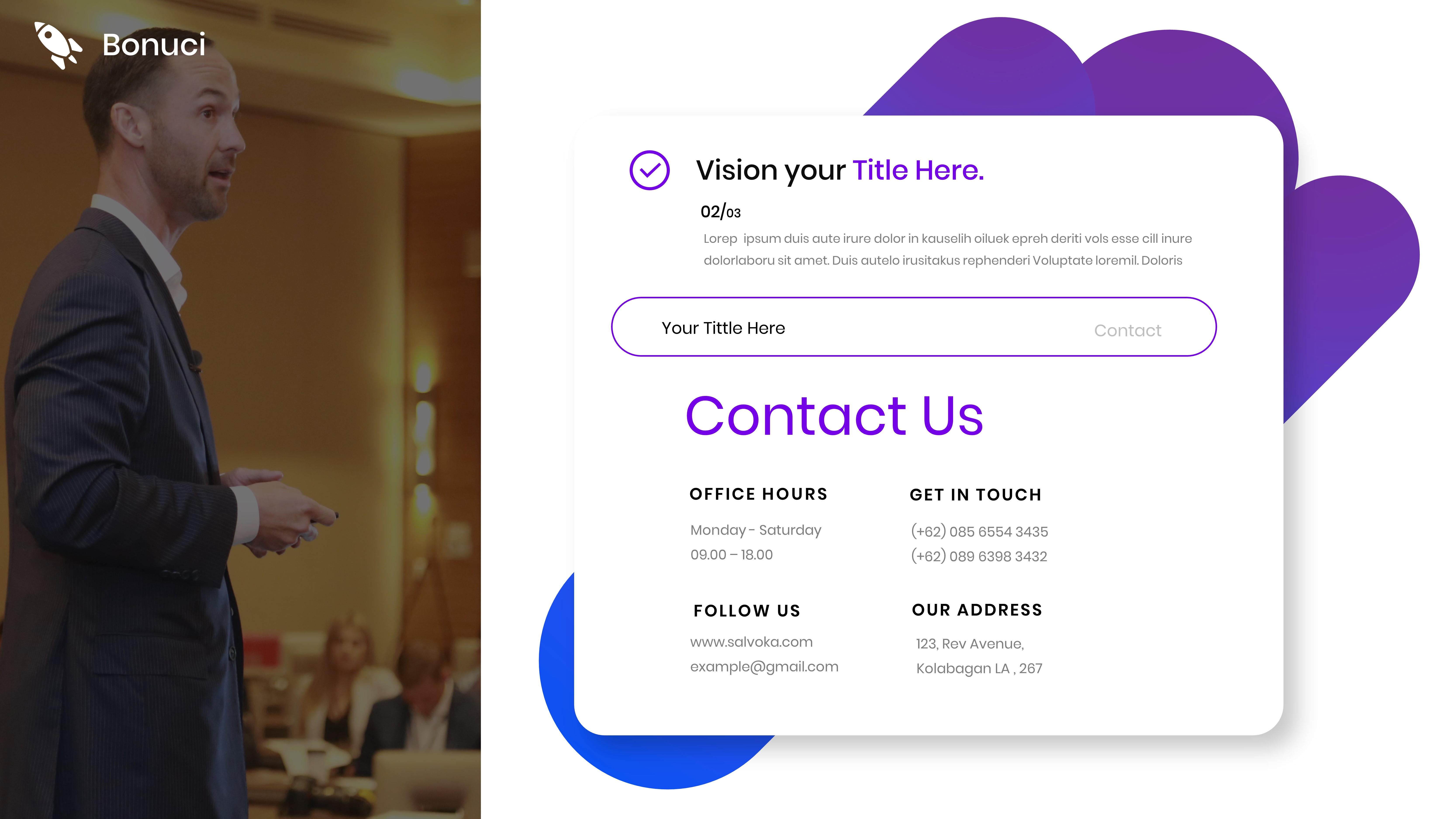 Bonuci – Business PowerPoint Template, Presentation Templates ...