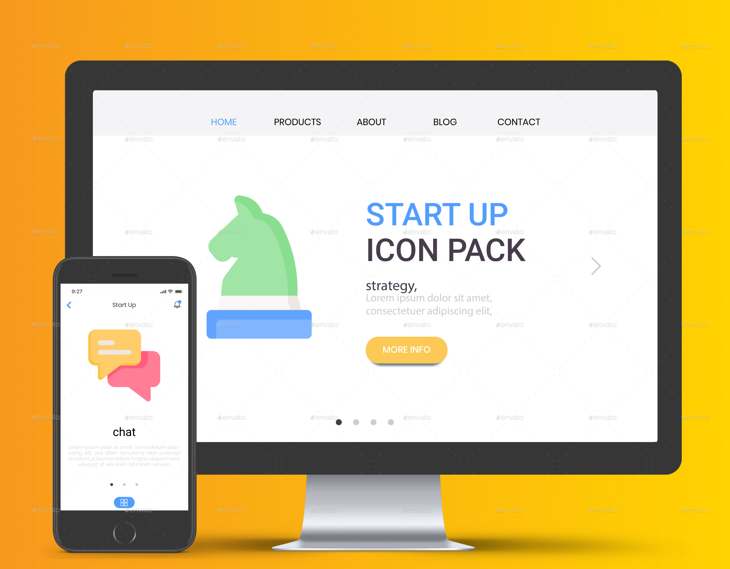 Start Up icon Set, Icons | GraphicRiver