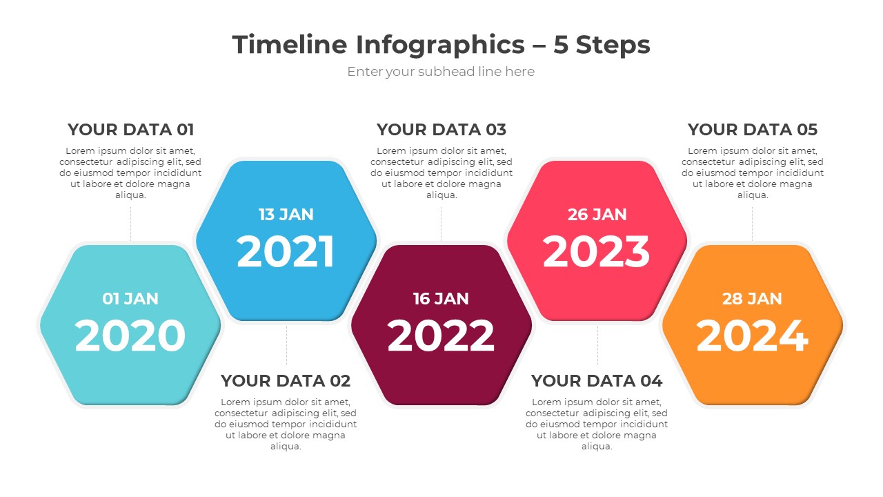 Timeline Infographics Google Slides Presentation Template diagrams ...