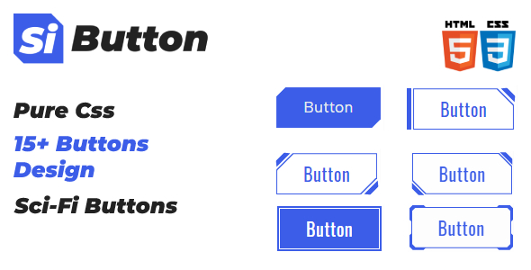 Si Buttons - Sci-Fi Pure Css Buttons by Sibad__Technology | CodeCanyon