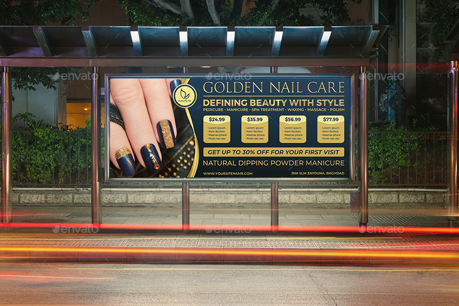 Nail Salon Advertising Bundle Vol.2 by OWPictures | GraphicRiver