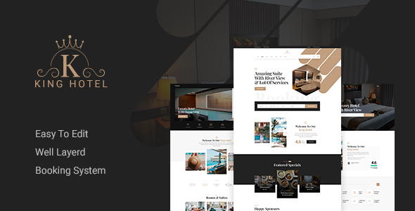 KingHo - Hotel Booking PSD Template by Webtend | ThemeForest