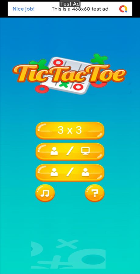 Tic Tac Toe Master (Admob + GDPR + Android Studio) by gradle | CodeCanyon