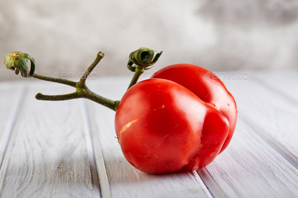 Deformed mutant tomato Stock Photo by foodphotoalex | PhotoDune