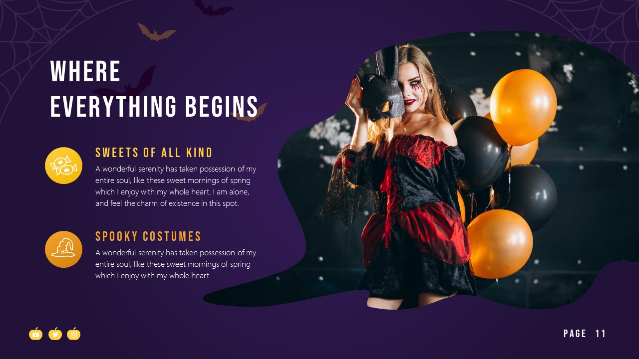 Halloween Party Powerpoint Presentation Template Fully Animated ...