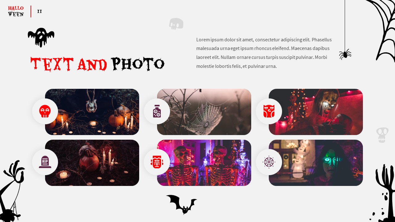 Scary Halloween Presentation Template, Presentation Templates ...