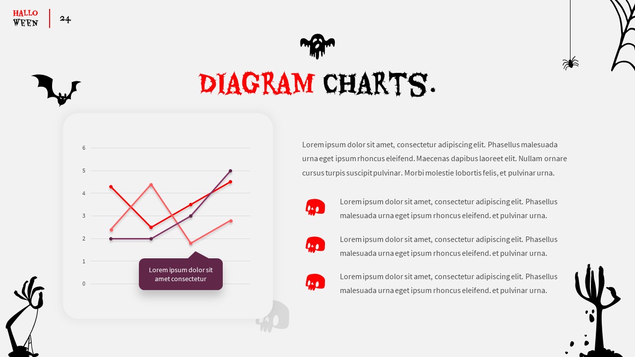 Scary Halloween Presentation Template, Presentation Templates ...