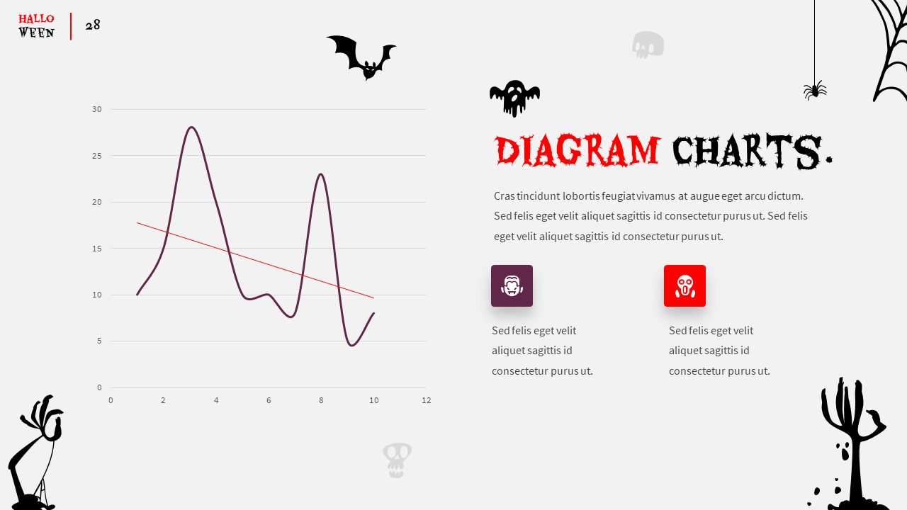 Scary Halloween Presentation Template, Presentation Templates ...