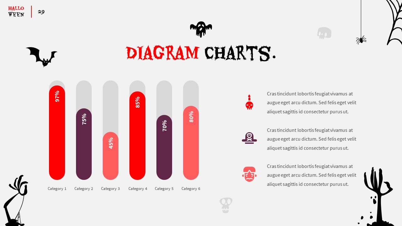 Scary Halloween Presentation Template, Presentation Templates ...