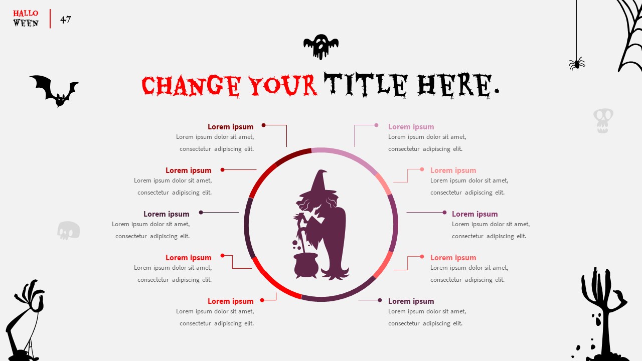 Scary Halloween Presentation Template, Presentation Templates ...