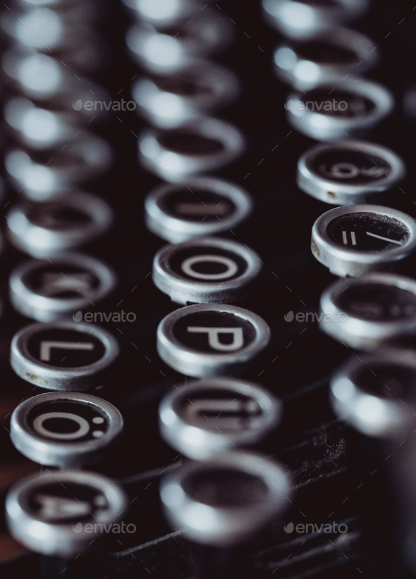 Closeup types of typewriter Stock Photo by ADDICTIVE_STOCK | PhotoDune