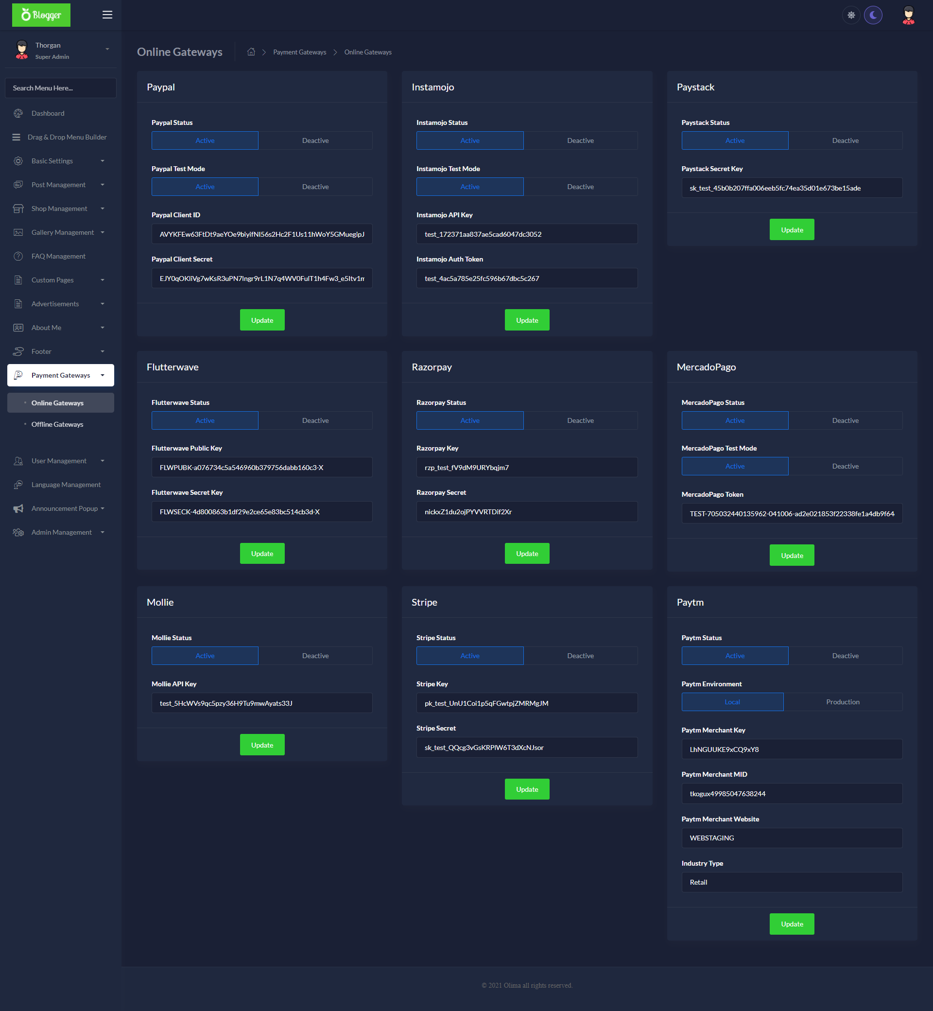 Blogger - Personal Blog Website CMS by KreativDev | CodeCanyon