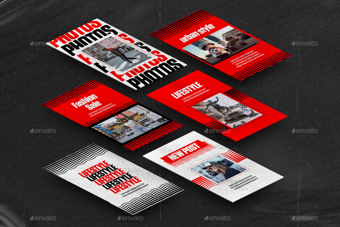Instagram Story Templates, Web Elements | GraphicRiver