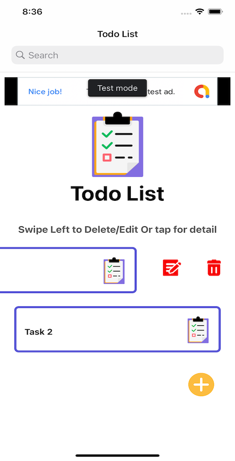 ToDo List IOS - App by iosworld999 | CodeCanyon