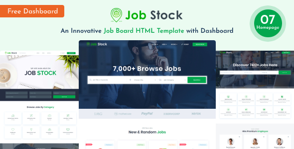 Job Stock - Job Board Template by themezhub | ThemeForest