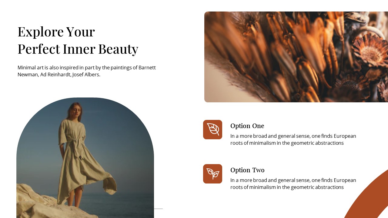 Cleopatra Minimalist Boho Google Slides Template, Presentation Templates