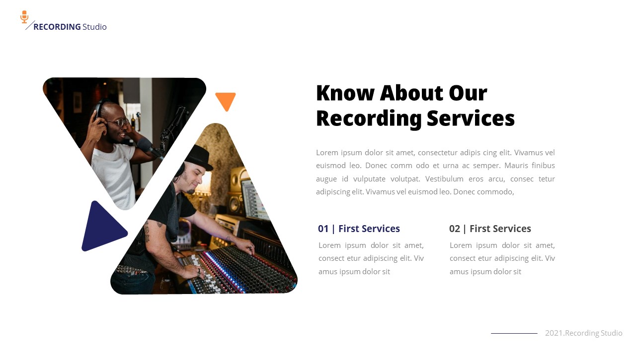 Recording Studio Powerpoint Template, Presentation Templates | GraphicRiver